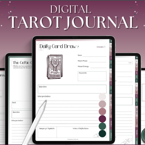 Tarot Journal - Etsy
