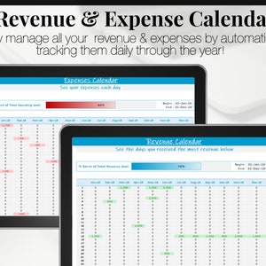 Automated Business Tracker. Editable Spreadsheet for Your Business ...
