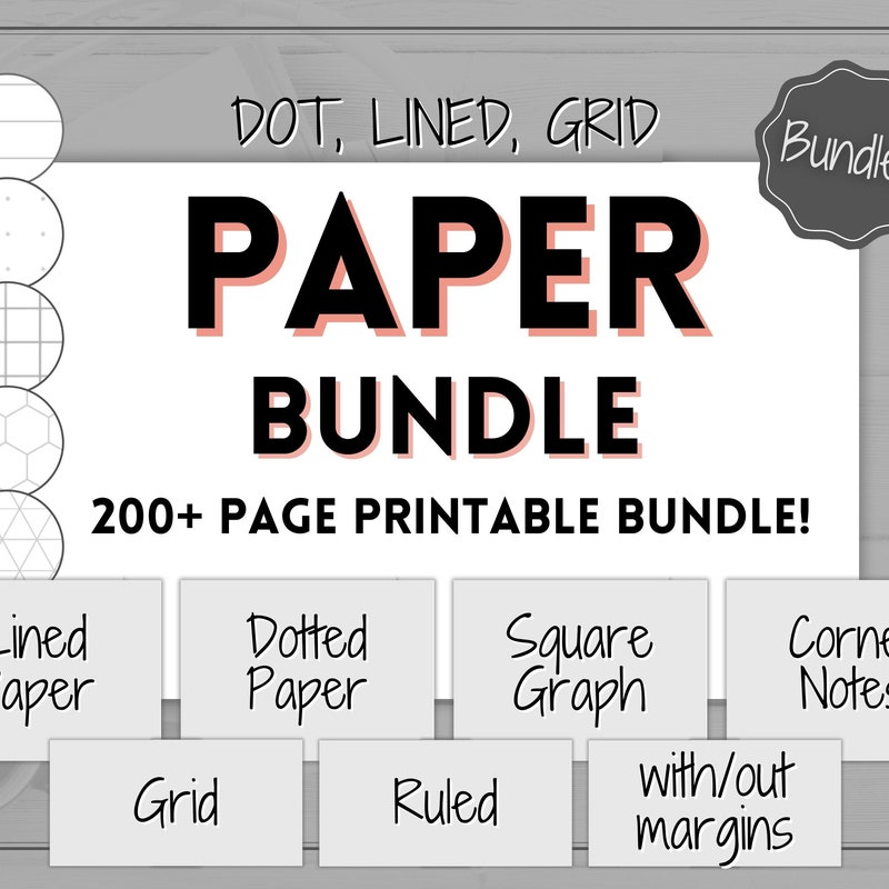 Dot Grid Printable - Etsy