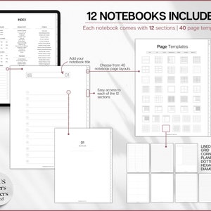 2024 2025 Digital Planner, Daily, Weekly, Monthly Planner, iPad Planner ...