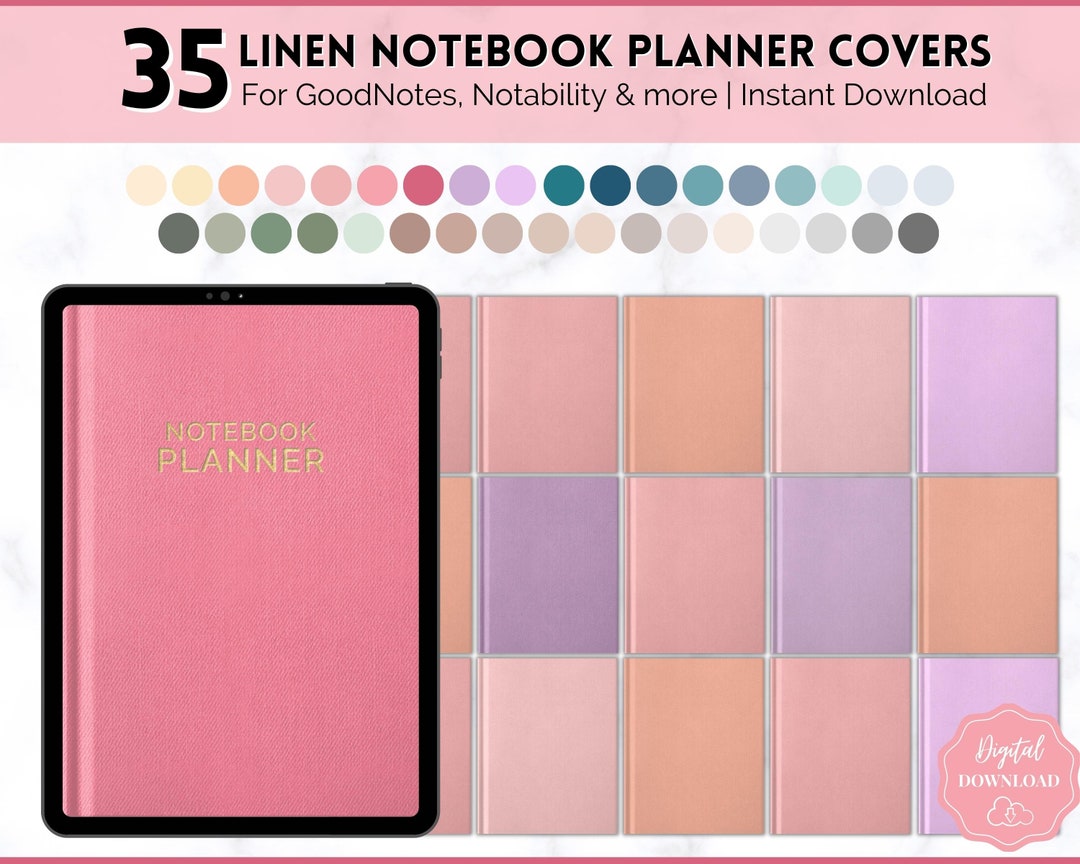 TEXTURA Portadas de cuadernos digitales, 35 portadas de planificador ...