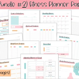Ultimate PLANNER BUNDLE! Printable Goal Planner, Finances & Budget ...