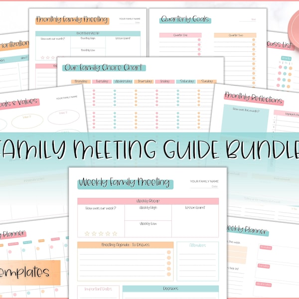 Family Organization - Etsy