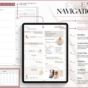 2024 Mom Life Digital Planner, 2025 MOM Digital Planner, Busy Mom ...