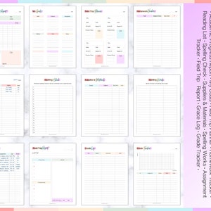65pg HOMESCHOOL Planner Printable, 2024 2025 Home School Teacher ...