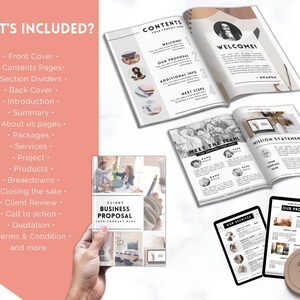 Business Proposal Template, Project Proposal, 40 Editable Canva ...