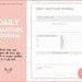 Printable Gratitude Journal BUNDLE Mindfulness Log Gratitude - Etsy