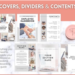 Employee Onboarding Template, New Hire Handbook, Welcome Packet, New ...