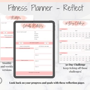 WELLNESS PLANNER for Weight Loss. Habit Tracker, Mood Tracker, Diet ...
