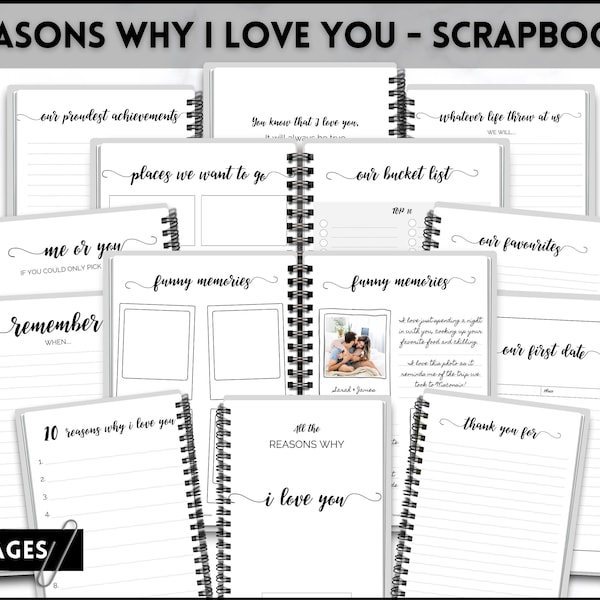 Love You Book - Etsy