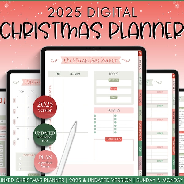 2025 Checklist Planner - Etsy
