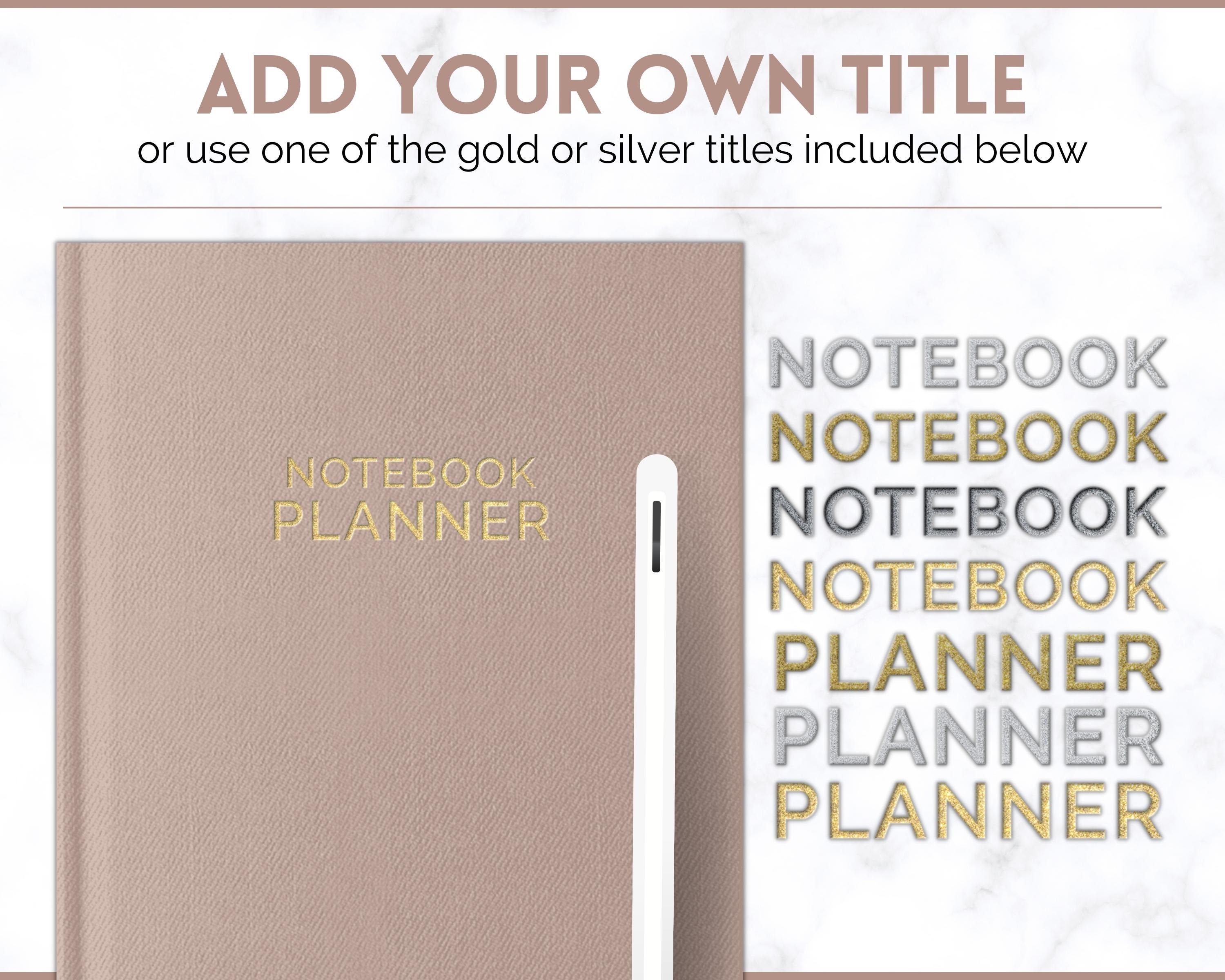 35 Digital Notebook Covers Digital Planner Cover Goodnotes - Etsy