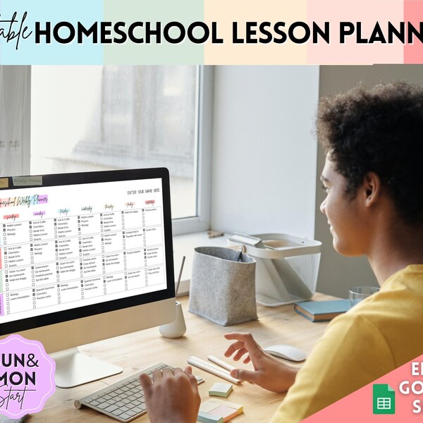 Sunday School Lesson Plan Template - Etsy