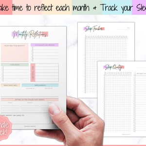 Self Care Planner & Wellness Journal BUNDLE! Printable Selfcare Tracker ...