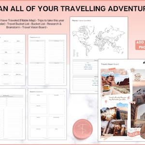 Ultimate Travel Planner Printable BUNDLE, Trip Planner, Vacation ...