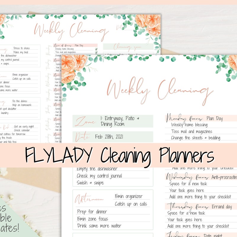 Flylady Control Journal - Etsy