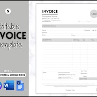 Invoice - Etsy