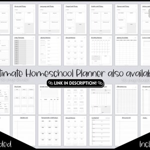 Assignment Planner BUNDLE, Printable Assignment Tracker for Students ...