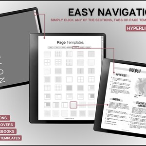 Kindle Scribe | Digital Notebook Template | 40+ Page Templates ...