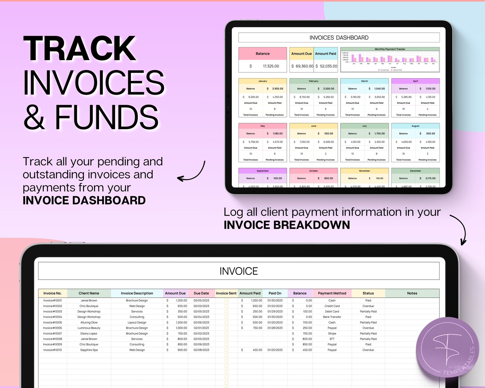 Lead Tracker Spreadsheet, CRM Client Tracker, Small Business Owner ...