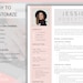 2 Page Resume Template Word. CV Template Professional CV - Etsy UK