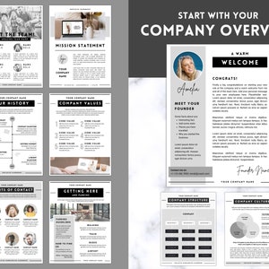 Employee Onboarding Template, New Hire Handbook, Welcome Packet, New ...