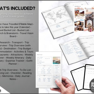 Ultimate Travel Planner Printable BUNDLE, Trip Planner, Vacation, Roadtrip Diary, Travel ...