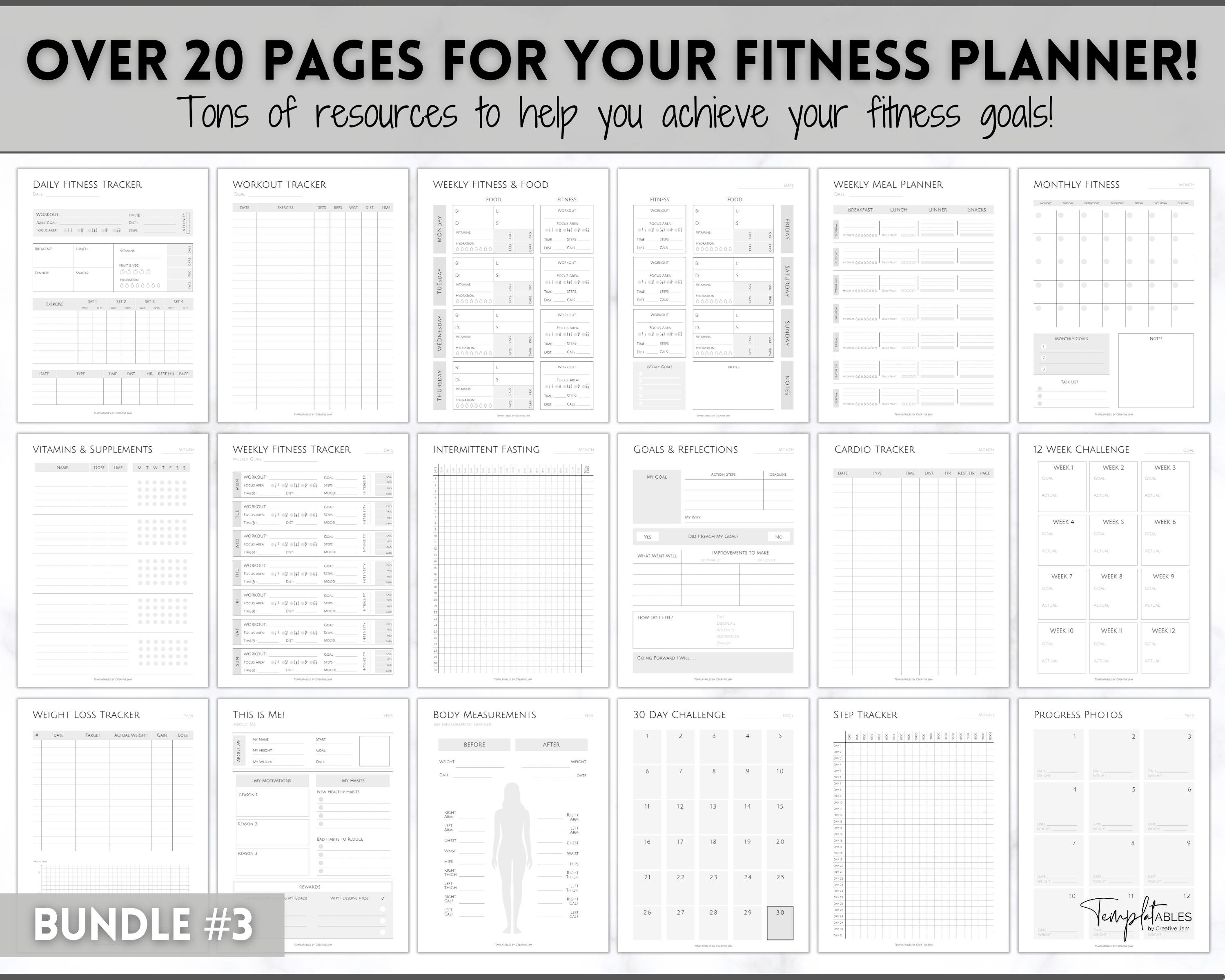 Ultimate PLANNER BUNDLE Printable Goal Planner Finances & | Etsy UK
