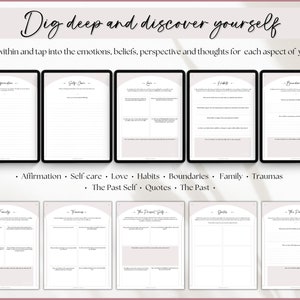 Shadow Work Journal, Digital Guided Journal, 100+ Journal Prompts ...
