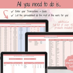 COLOR STREET Business Tracker. Google Sheets! Income Expense, Product ...