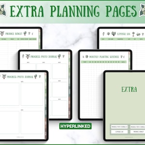 Digital Garden Planner, Plant Journal, Gardening Planner 2024, Planting ...