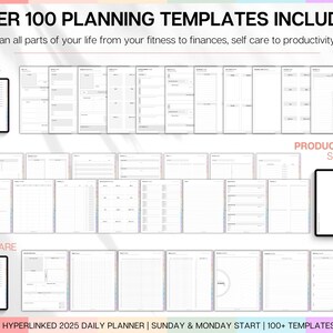 2025 Digital Planner, Daily, Weekly, Monthly Planner, iPad Planner ...