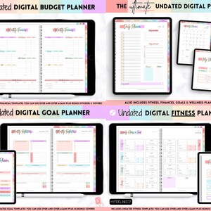 COLORFUL Digital Planner BUNDLE 2024 Goodnotes Daily Weekly Planner ...