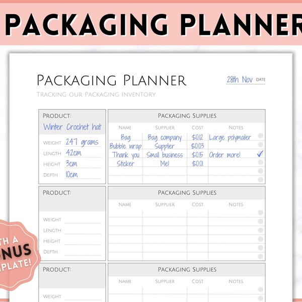 Product Packaging - Etsy