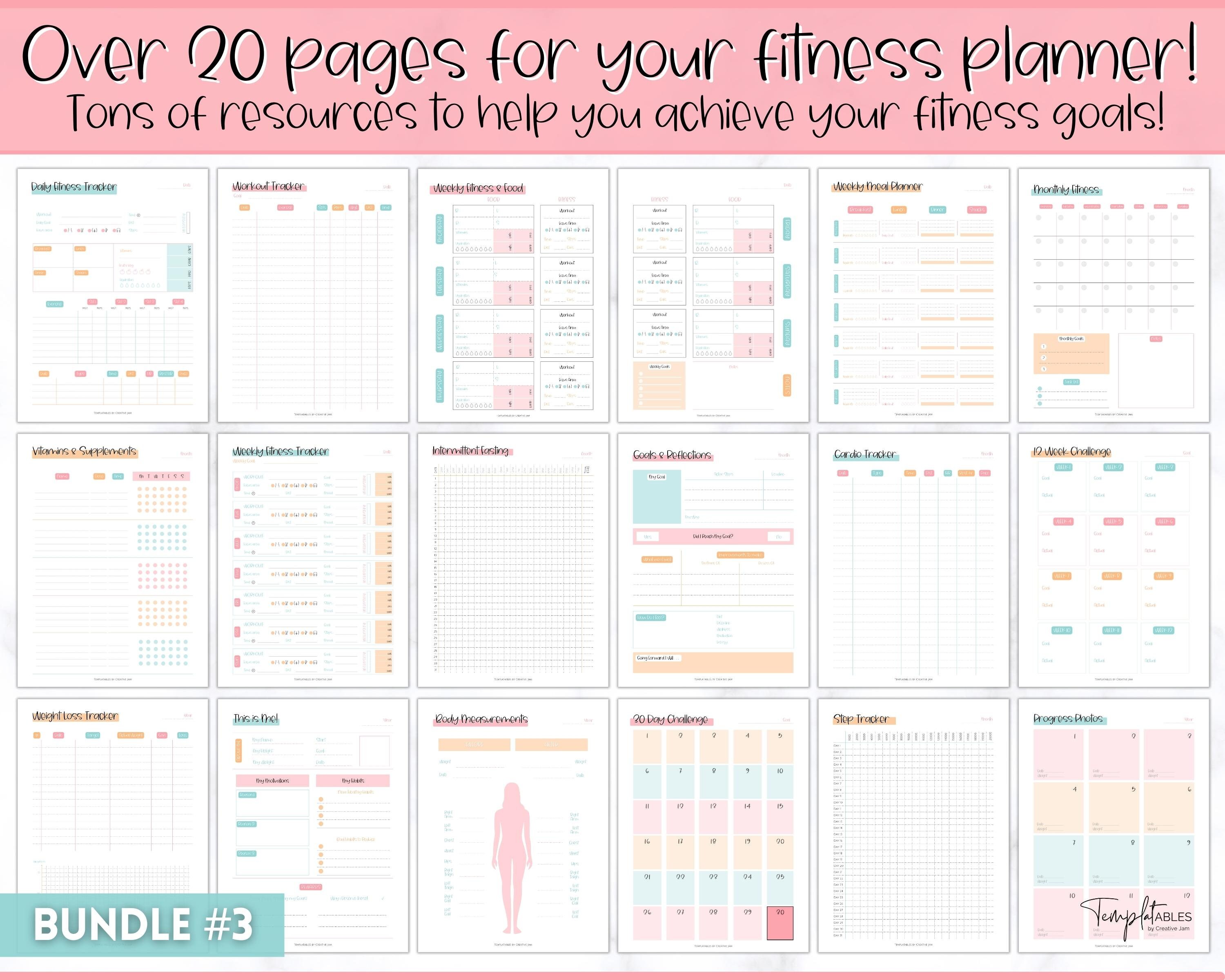 Ultimate PLANNER BUNDLE! Printable Goal Planner, Finances & Budget ...