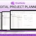 Onenote Project Planner Project Tracker, Project Management, Digital ...