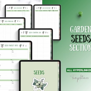 Digital Garden Planner, Plant Journal, Gardening Planner 2024, Planting ...