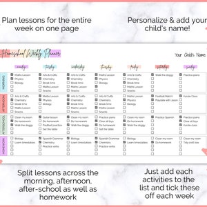 Weekly Lesson Plan Template, EDITABLE Lesson Planner Spreadsheet ...