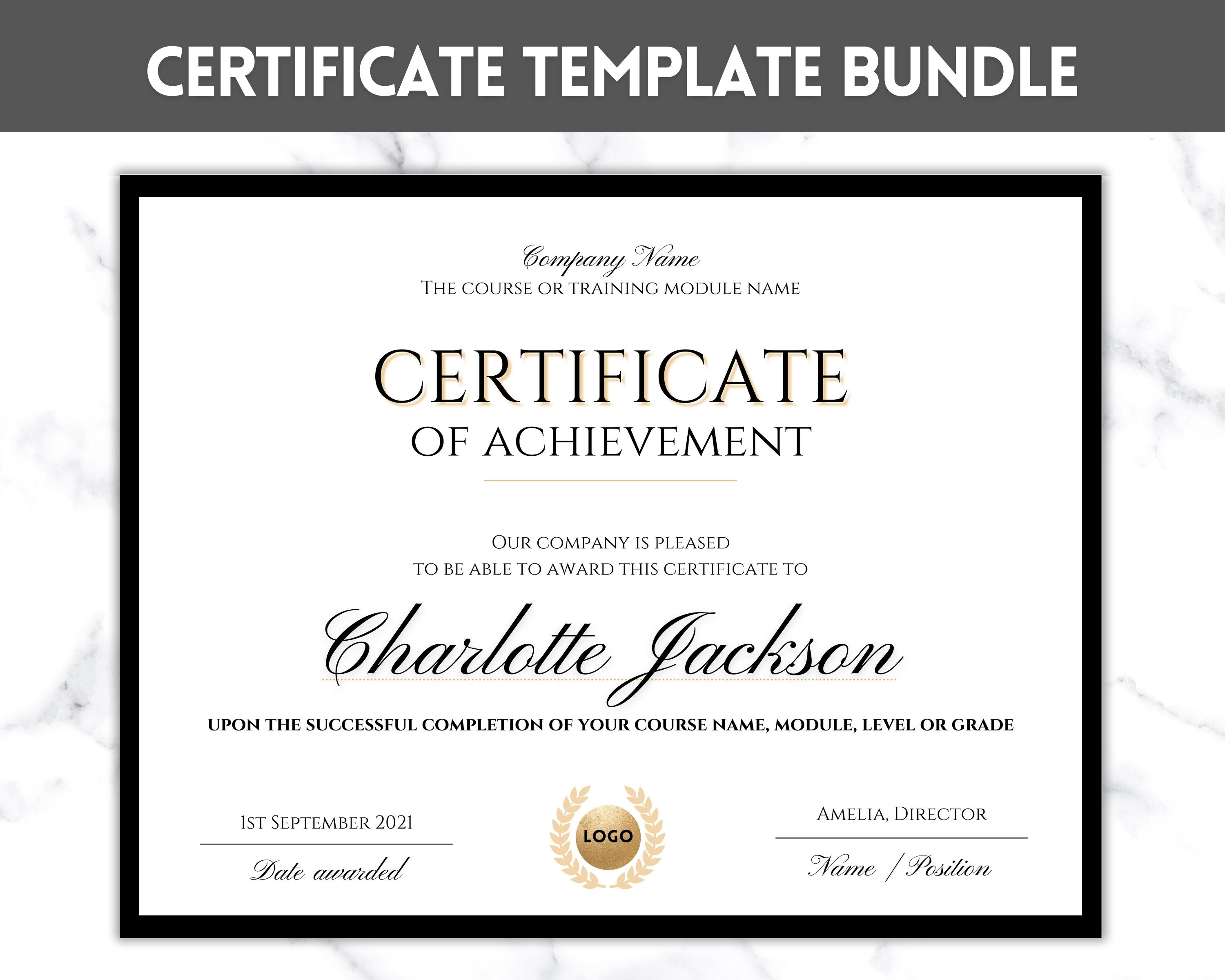 Blank Award Certificates Achievement Pack Of 10 Ubicaciondepersonas