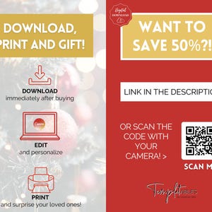 EDITABLE Event Ticket Template, Christmas Coupon, DIY Event Printable ...