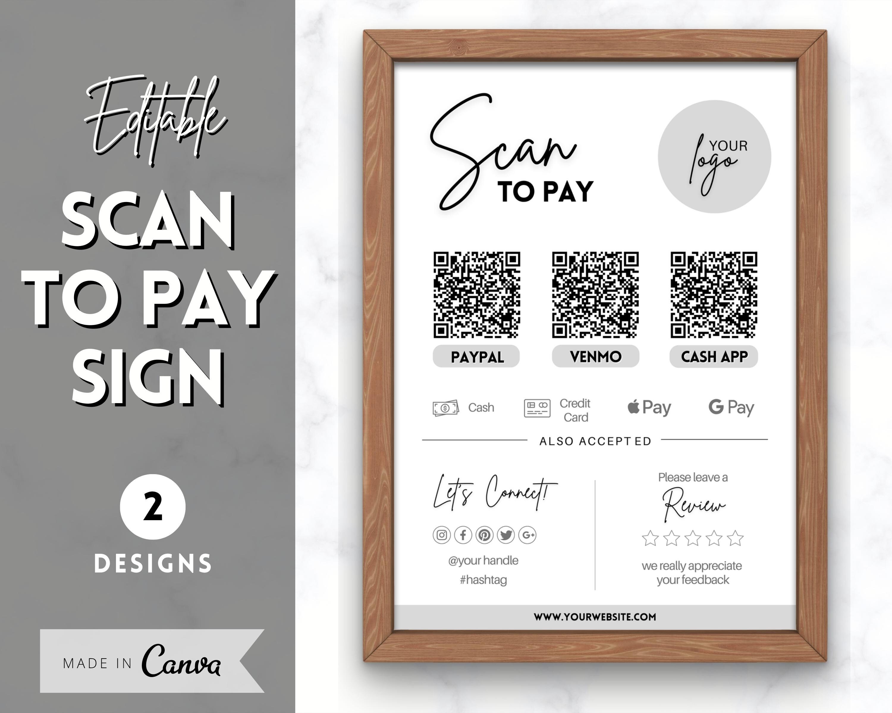 Paypal Here Sign