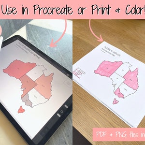 Australia Sales Map, EDITABLE Etsy Sales Map, Small Business Sales Map ...