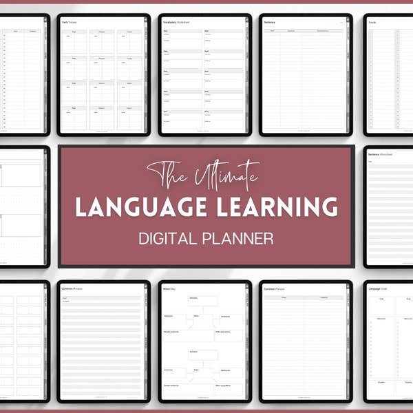 Language Learning - Etsy