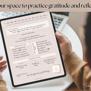 Digital Gratitude Journal, Daily Mindfulness Journal, Goodnotes Digital ...