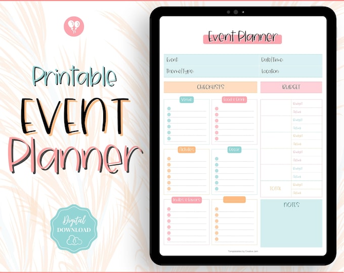 Editable Nonprofit Event Program Booklet Template || Template for ...