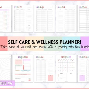 Ultimate PLANNER BUNDLE! Printable Goal Planner, Finances & Budget ...