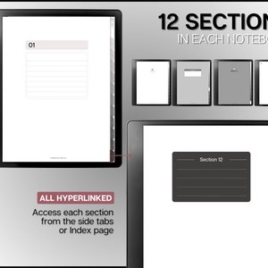 Kindle Scribe | Digital Notebook Template | 40+ Page Templates ...
