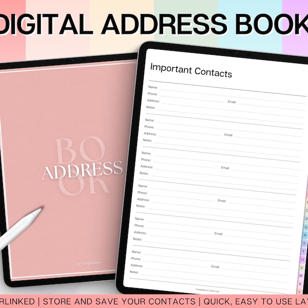 Address Book - Etsy