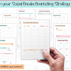 Printable Small Business Planner BUNDLE, Business Planner, Side Hustle ...