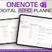 Onenote Planner, ADHD Digital Planner, Neurodivergent Adults, Brain ...